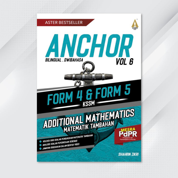 Aster Edu Buku Latihan Matematik Tingkatan 4,5 - Anchor Addmath Volume ...